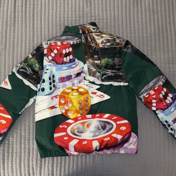 Supreme | Jackets & Coats | Supreme Casino Down Jacket Green Fw8 Large ...